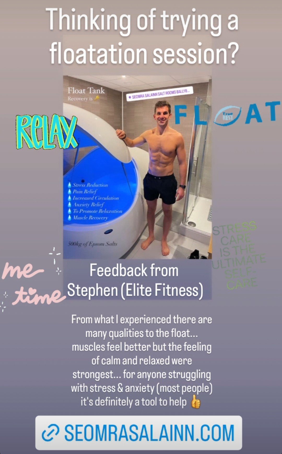 Thinking of doing a Float? | Seomra Salainn